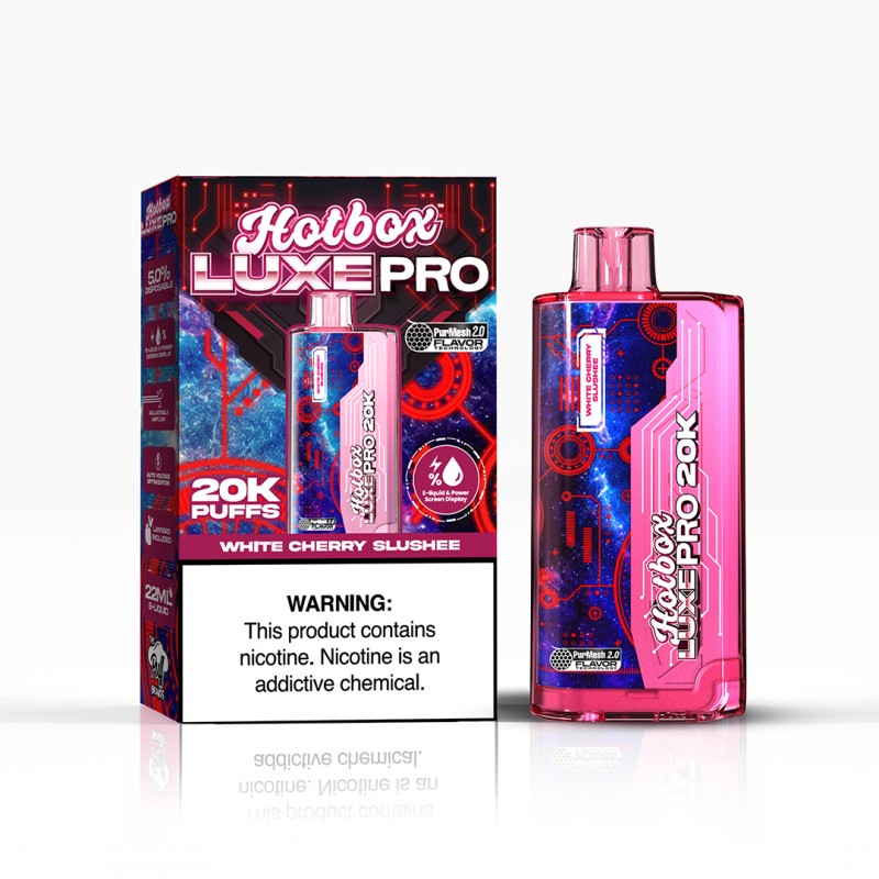 Hotbox LUXE Pro 20K Disposable 5%, luxe 20000, hotbox 20k